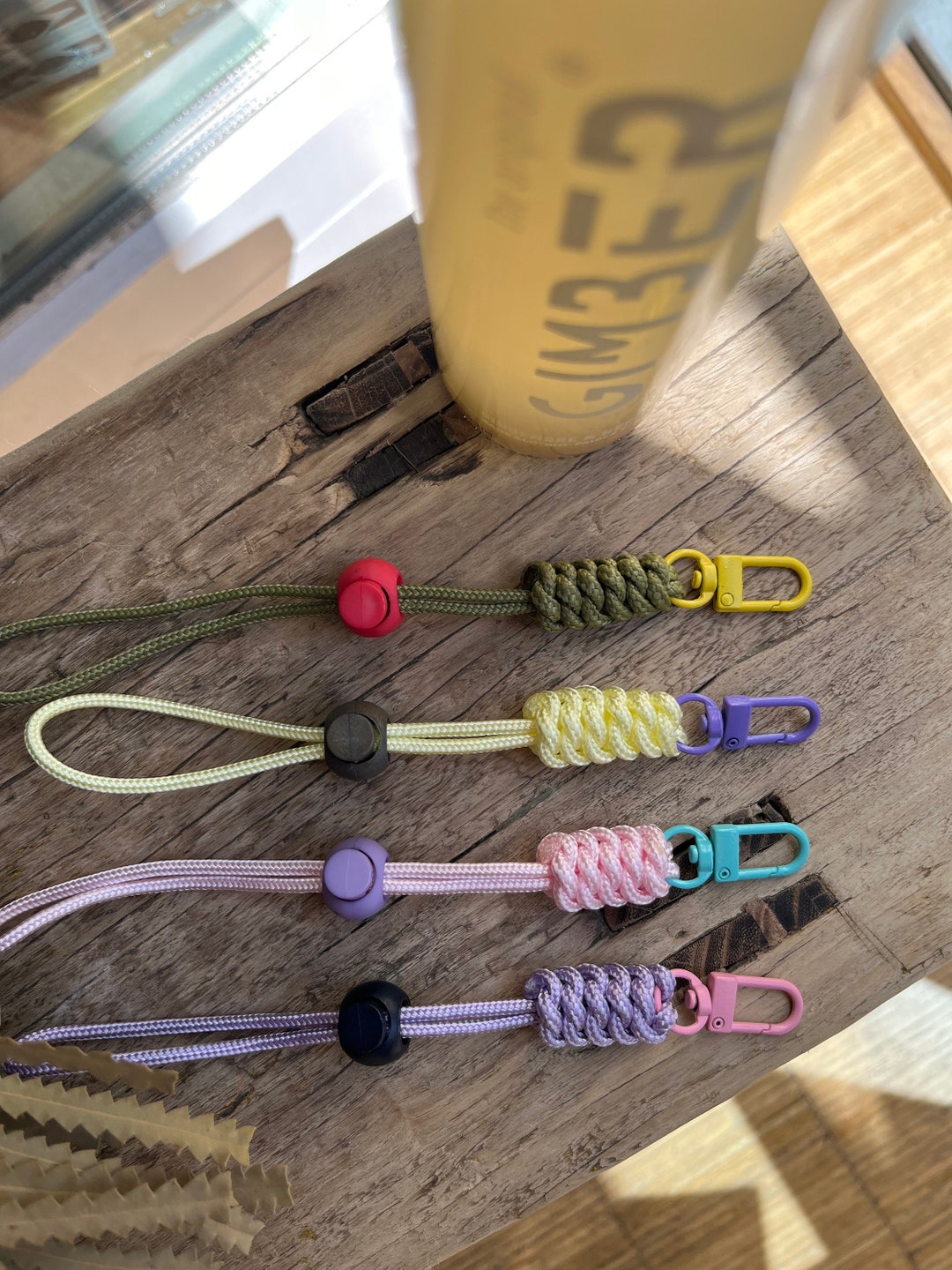 Paracord Water Bottle | Key | Hand Phone Holder - Etsy