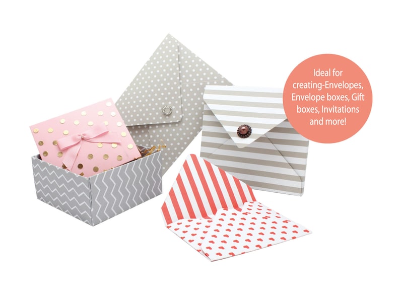 Bira Envelope Corner and Notch Punch Envelope Maker, 2 in 1 for Paper ...