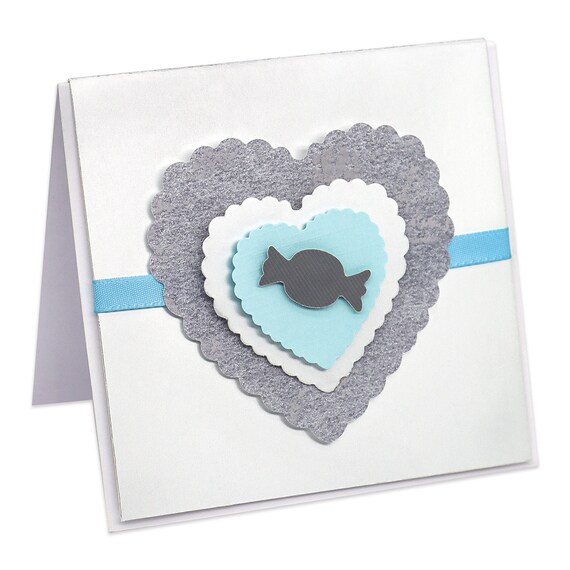 Car Enthusiast Clothing Bira Craft Scalloped Heart Punch - 2 Inch Lever ...