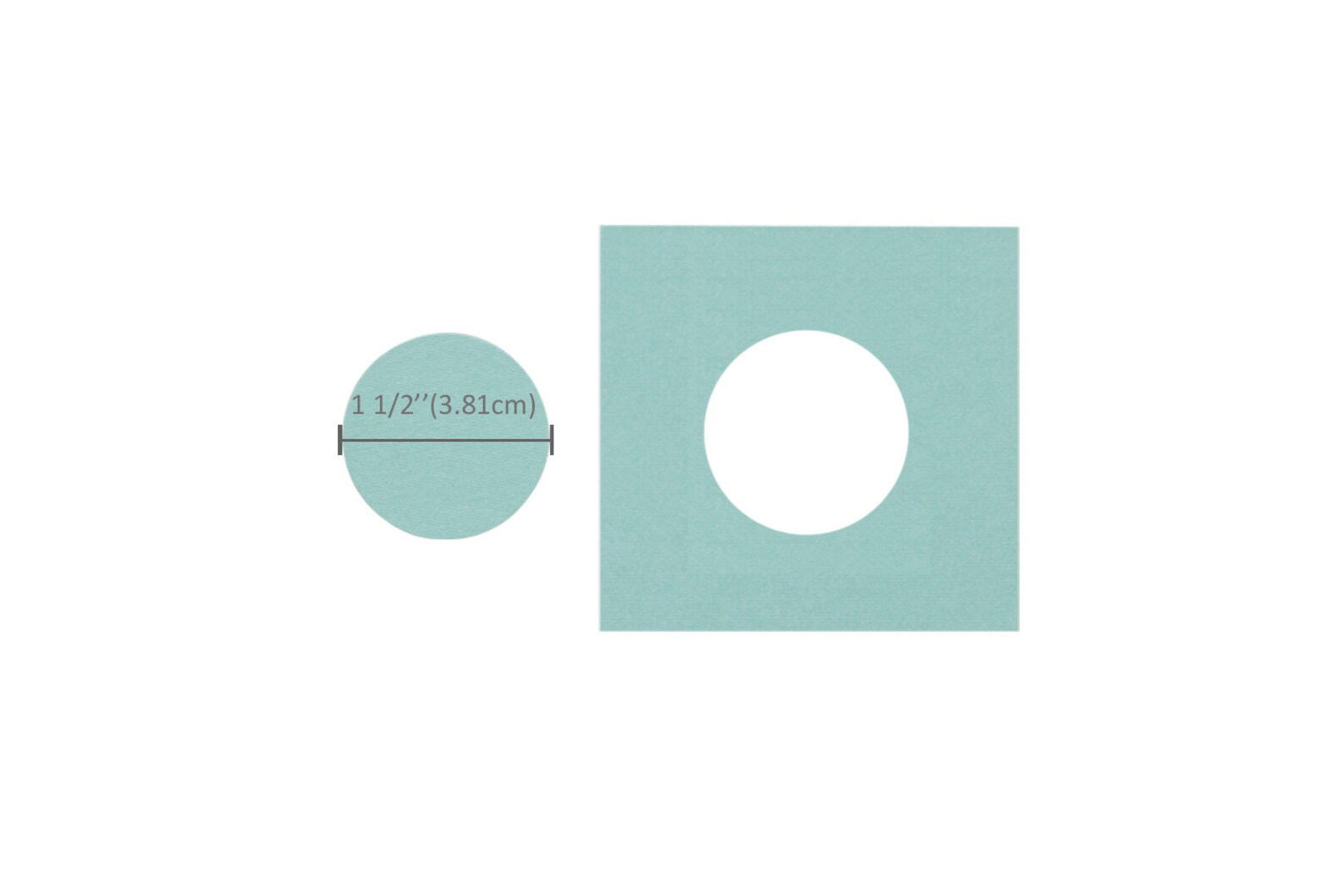 Bira Craft 1.5 Inch Circle Lever Action Craft Punch for Paper Crafting ...