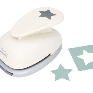 Bira Craft 2 Inch Star Lever Action Craft Punch, Christmas Punch for ...