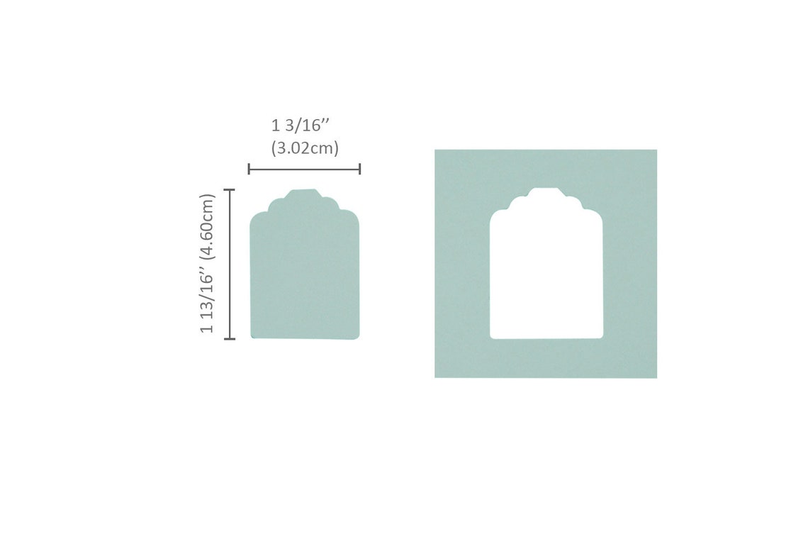 Bira Craft 2 Inch Tag Lever Action Craft Punch for Paper - Etsy