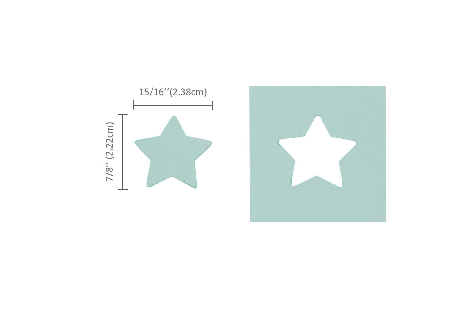 Bira Craft 1 Inch Star Shape Lever Action Craft Punch | Etsy