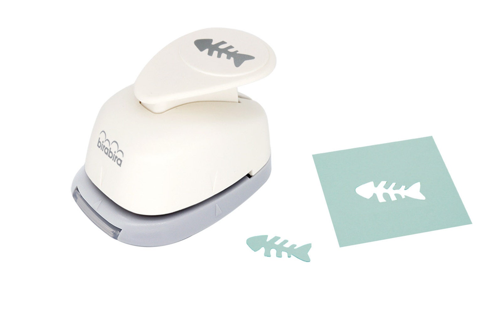 Bira 1 Inch Fish Bone Lever Action Craft Punch for Paper - Etsy