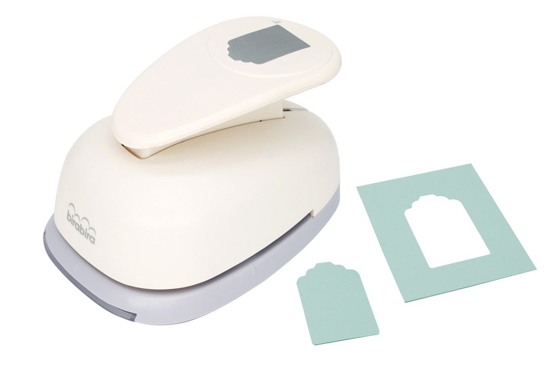 Bira Craft 3 Inch Price Tag Lever Action Craft Punch for Paper Crafting ...