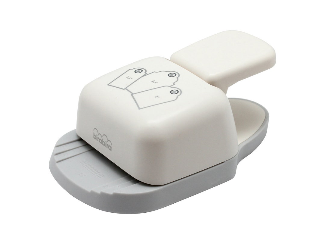 Bira 1.5",2", 2.5" Round Tag Shape Lever Action Craft Punch for Paper ...