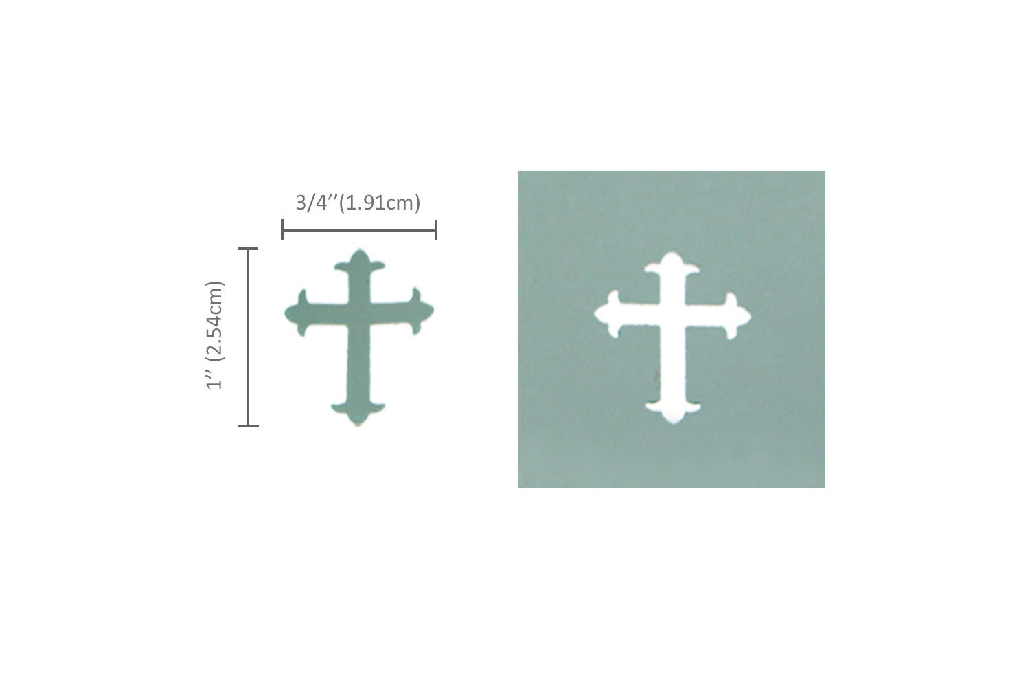 Bira Craft 1 Inch Cross 5 Lever Action Craft Punch for Paper | Etsy