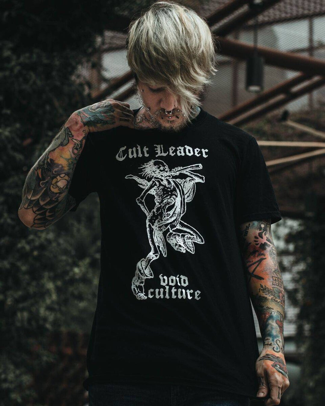 Cult Leader T-shirt Sizes S-3XL / Tshirt Print / Goth Tee/ Shirt / Top ...