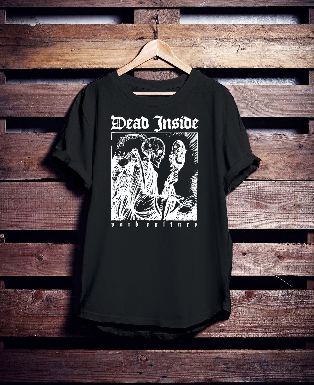 Dead Inside T-shirt Sizes S-3XL / Tshirt Print / Goth Tee/ - Etsy