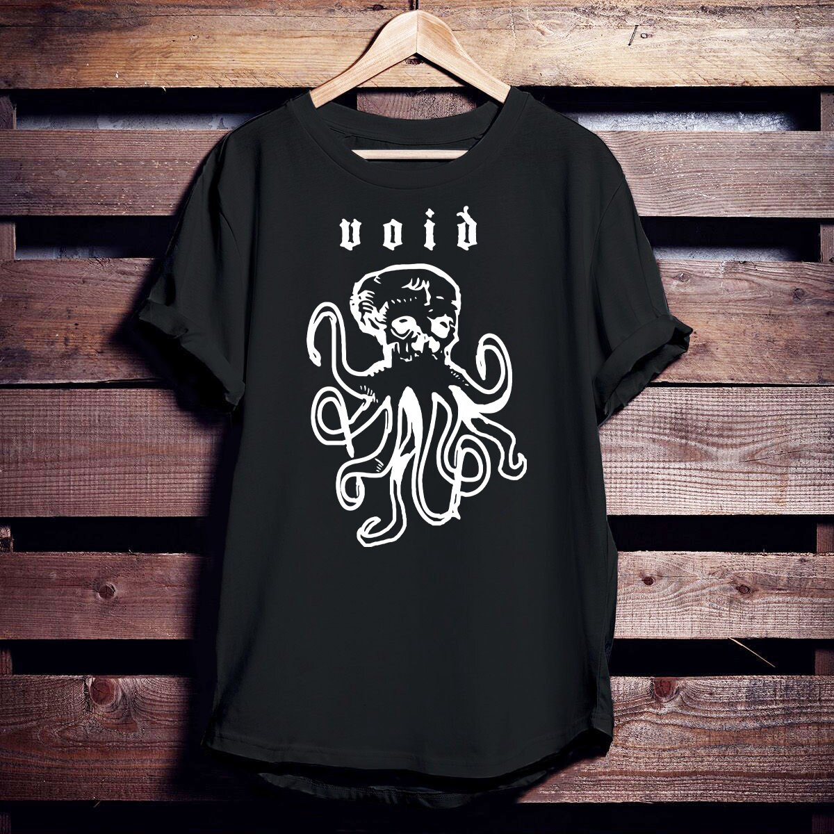 VOID Skull Octopus - T-shirt by Void Culture Sizes S-3XL / Tshirt Print ...