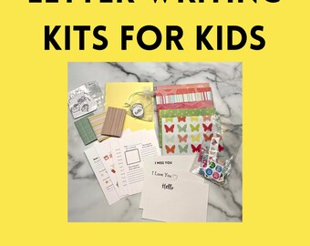 Letter Writing Kit for Kids - Etsy