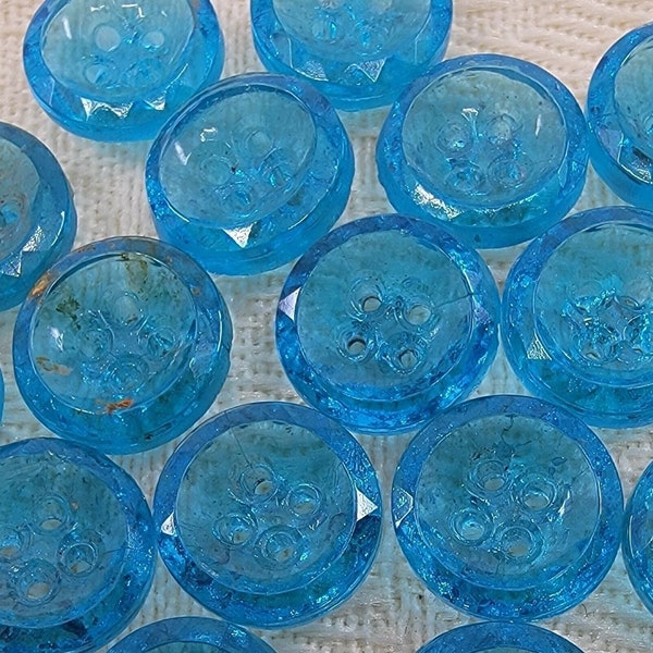 Blue Glass Buttons - Etsy Blue Glass Buttons - Etsy