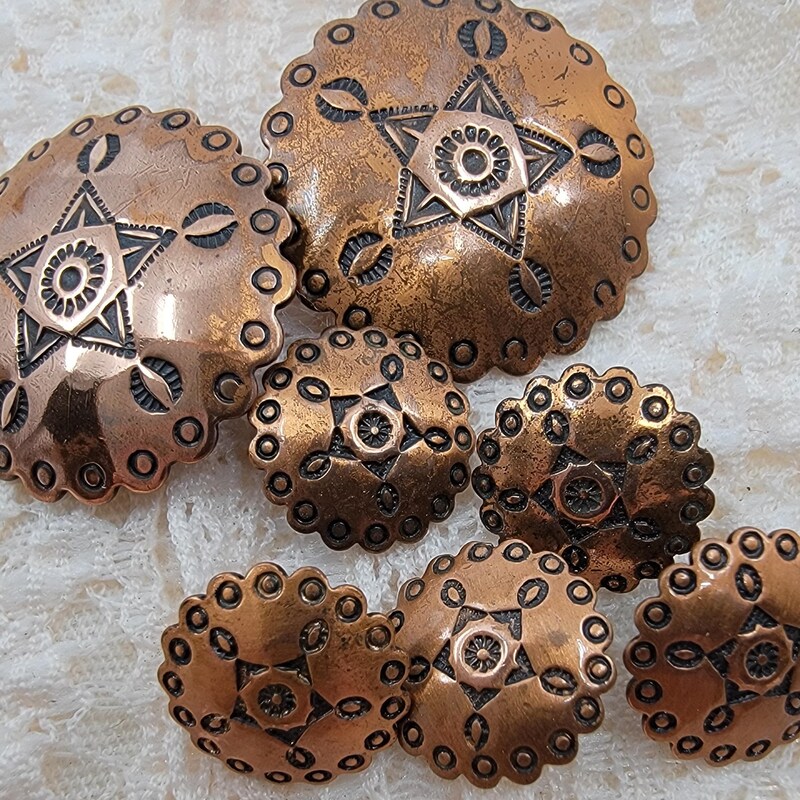 Copper Buttons - Etsy