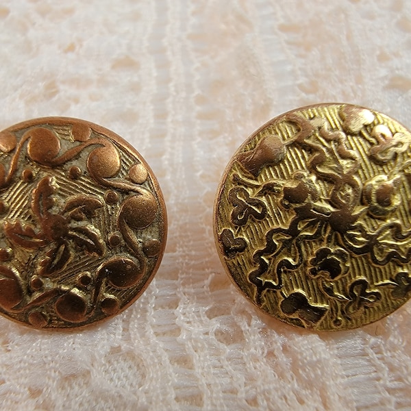 Brass Buttons - Etsy