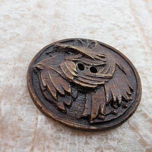 Vintage Scottie Dog Brown Burwood Sew Thru Button - Etsy