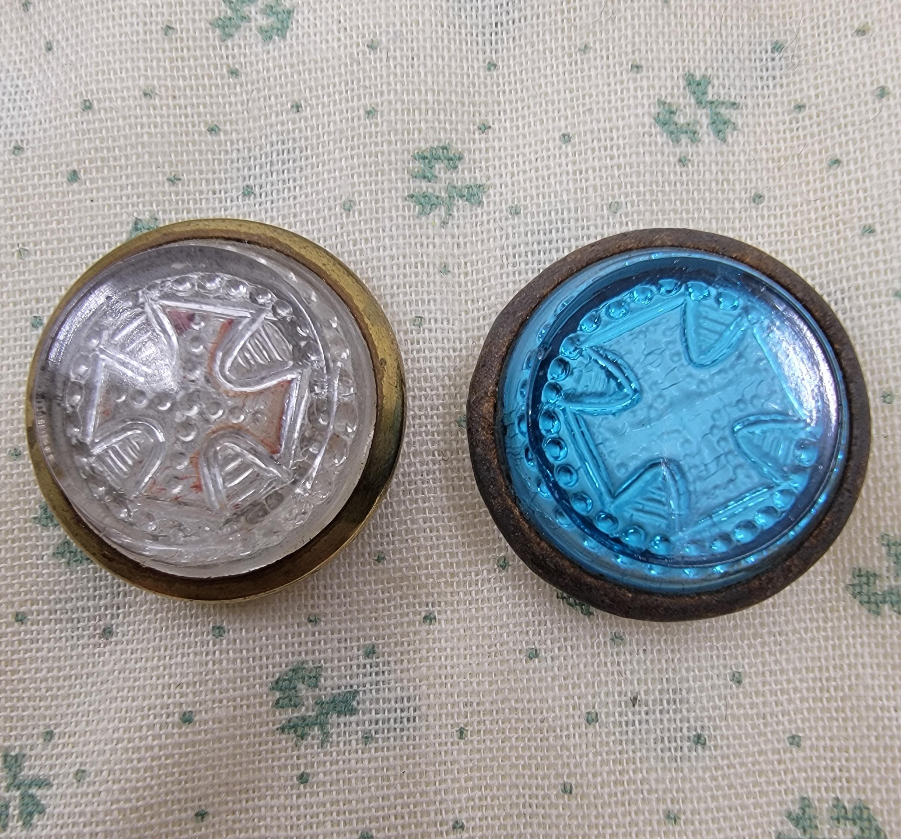 YOUR CHOICE Vintage Antique Victorian Nail Head Design in Sulphide ...