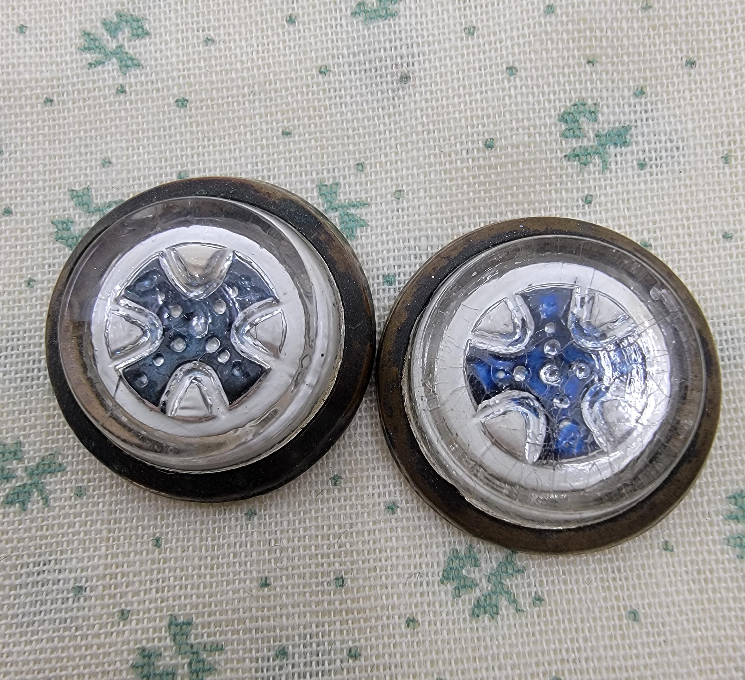 YOUR CHOICE Vintage Antique Victorian Nail Head Design in Sulphide ...
