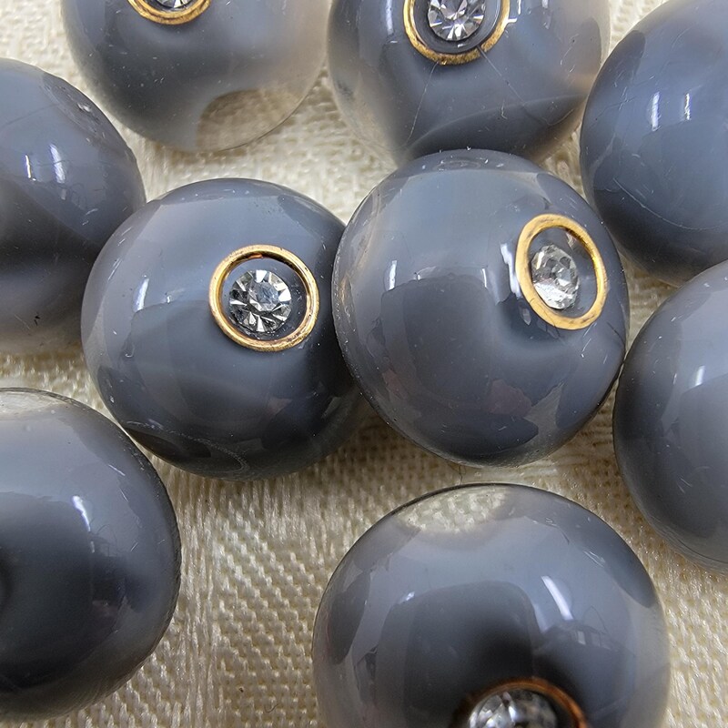 Blue Glass Buttons - Etsy