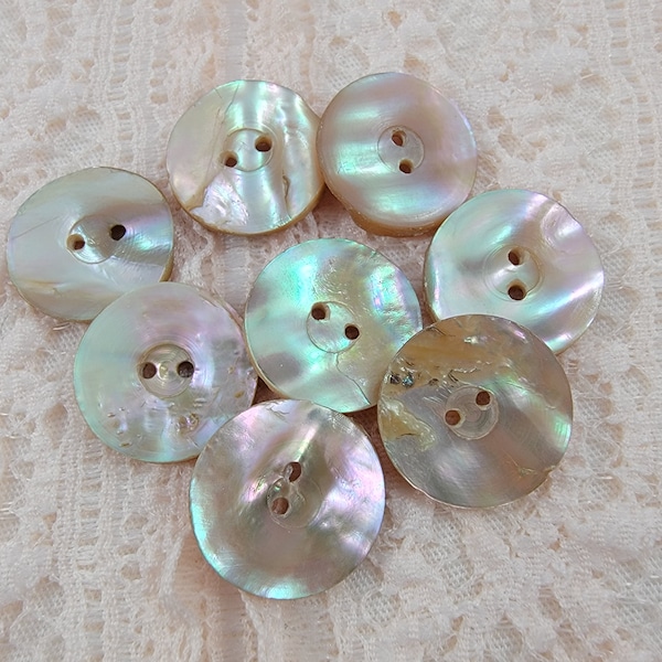 Antique Mother of Pearl Buttons - Etsy