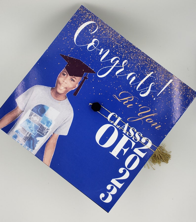 Personalized Acrylic Graduation Hat Box - Etsy