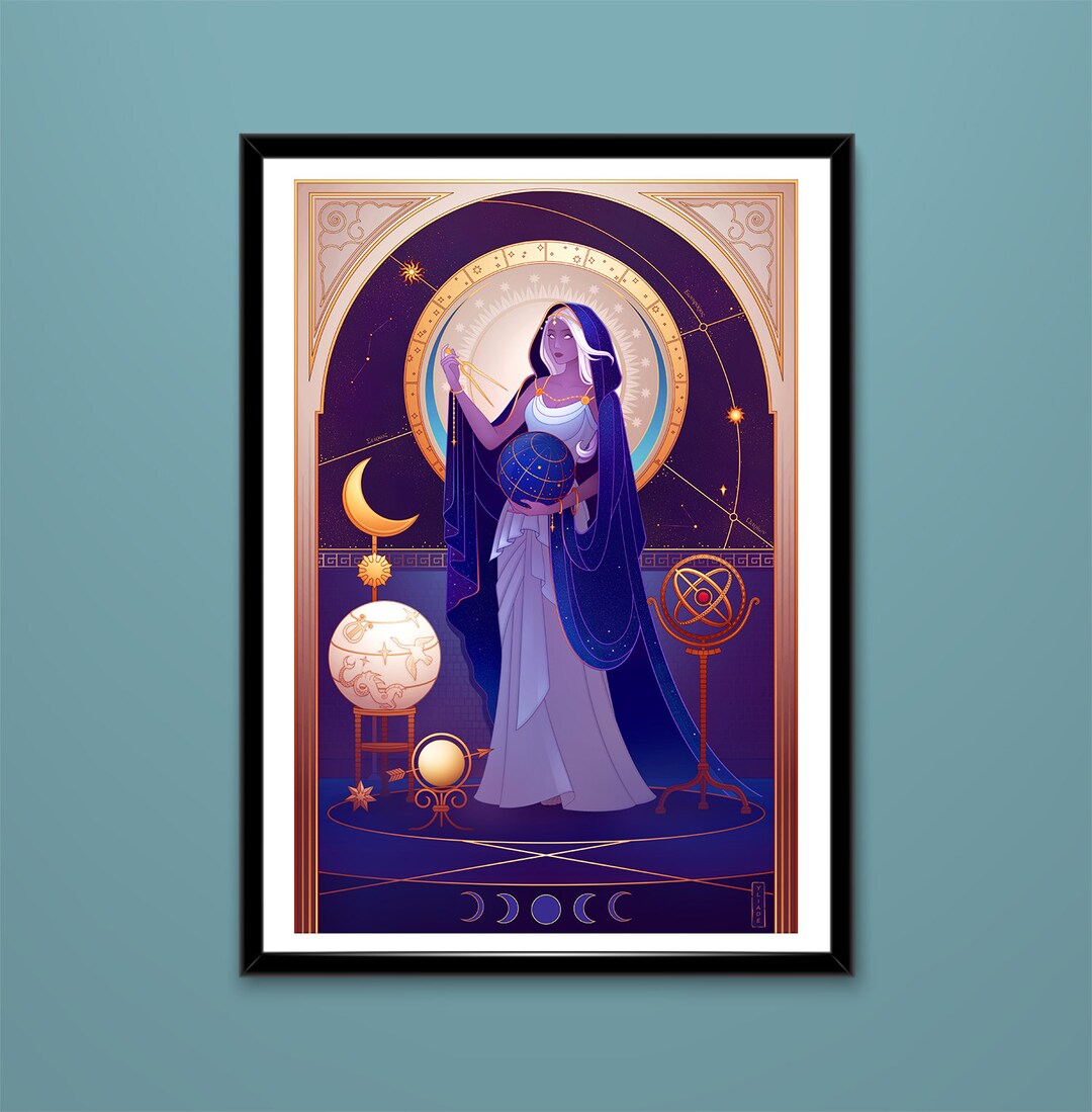 Art Print ~ Urania ~ Greek Gods - Etsy