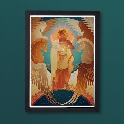 Thread of Life Ancient Greek Mythology Art Print Hand - Etsy