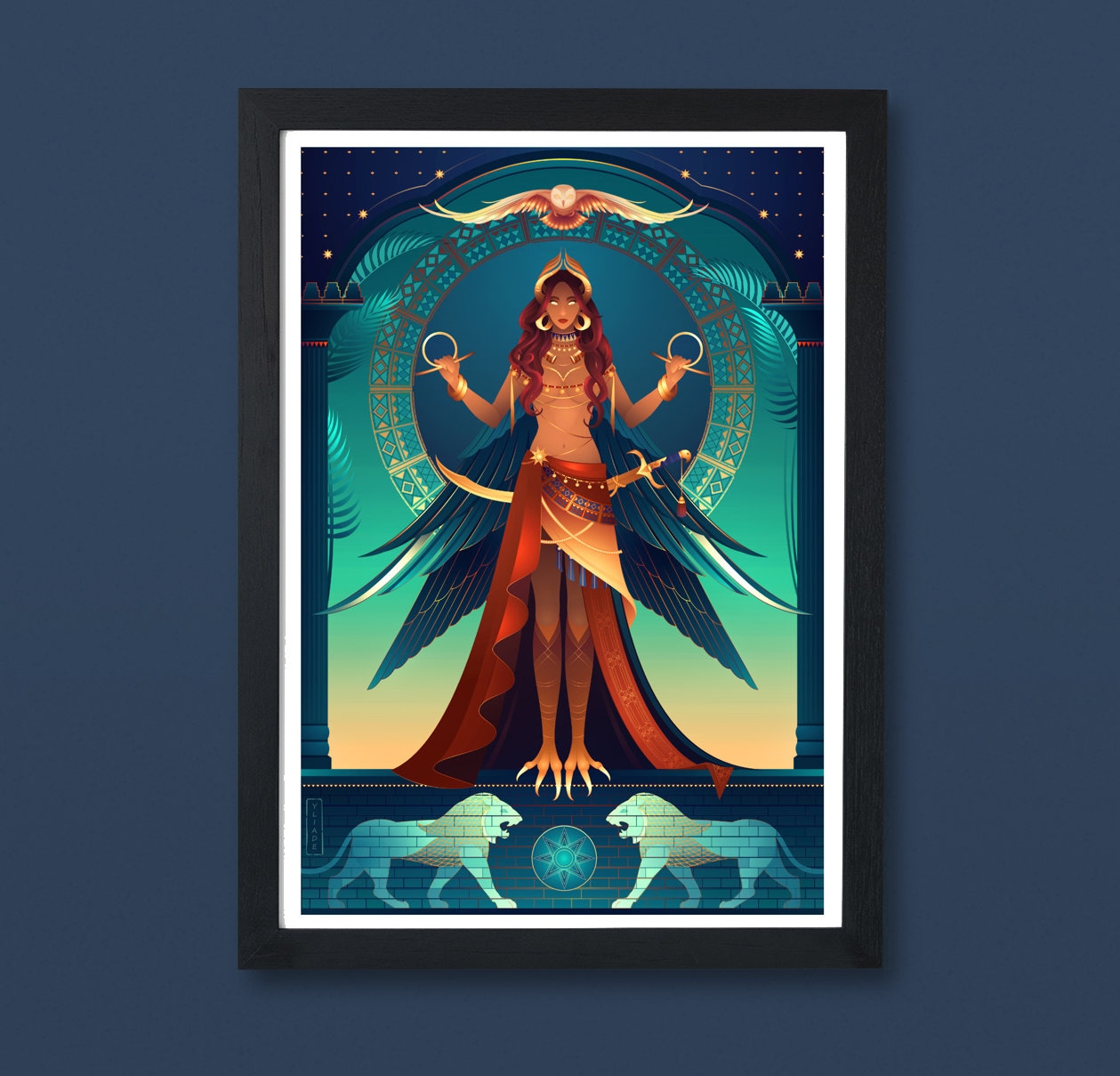 Mesopotamian Goddess Ishtar