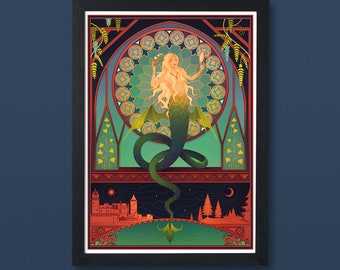 Yliade - Illustrations Inspired by Mythologies - Etsy