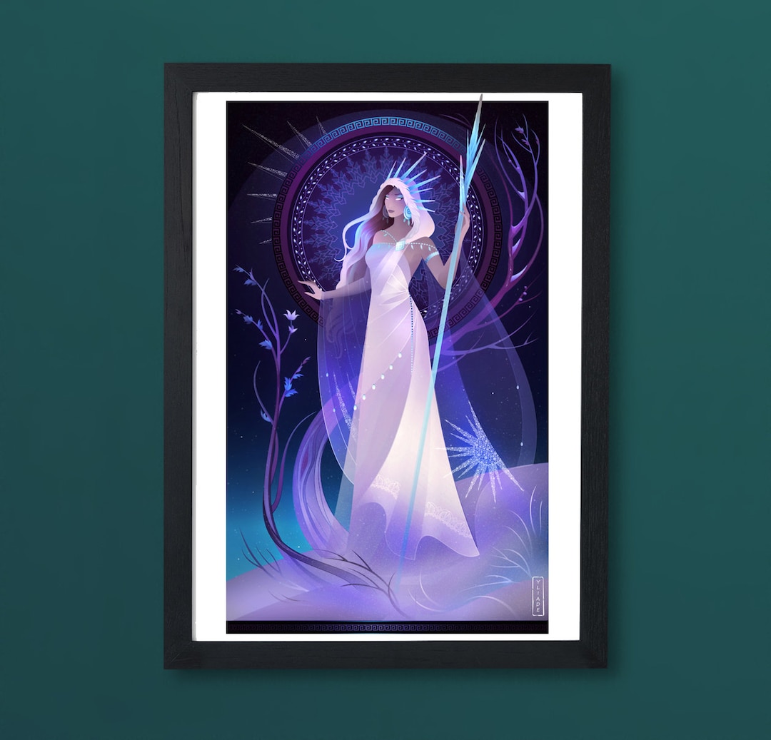 Art Print Chioné Greek Gods - Etsy