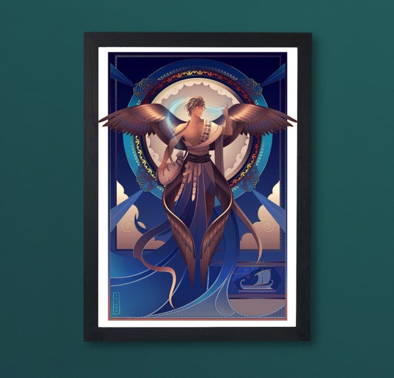 Art Print Eole Mythologie Grecque - Etsy France