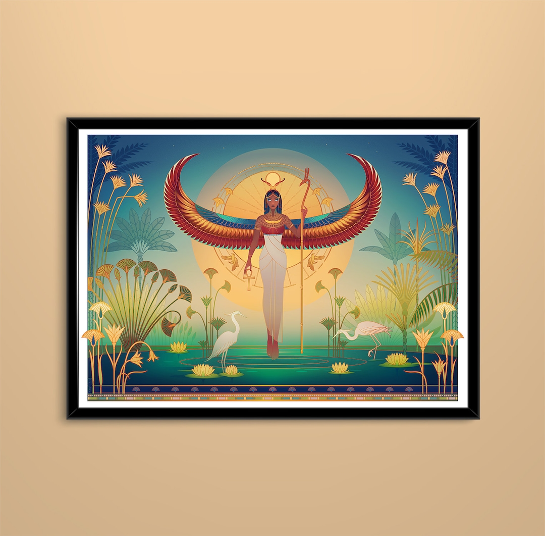 Art Print Isis II Gods of Egypt - Etsy