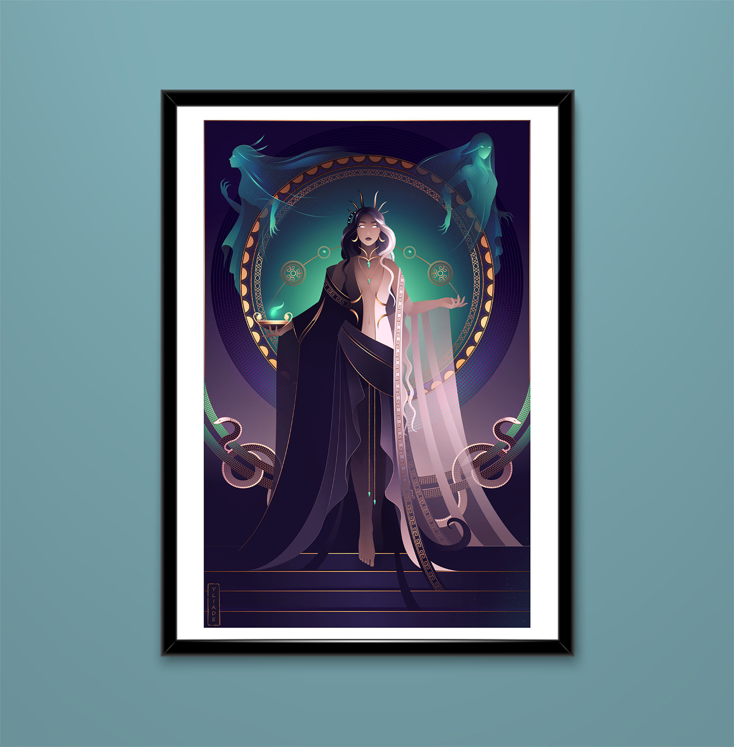 Art Print ~ Melinoe ~ Greek Gods - Etsy