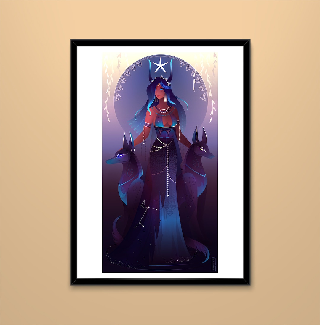 Art Print Sopdet Gods of Egypt - Etsy