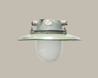 Industrial Factory Shade Enamel Ceiling Lighting Lamp - Etsy