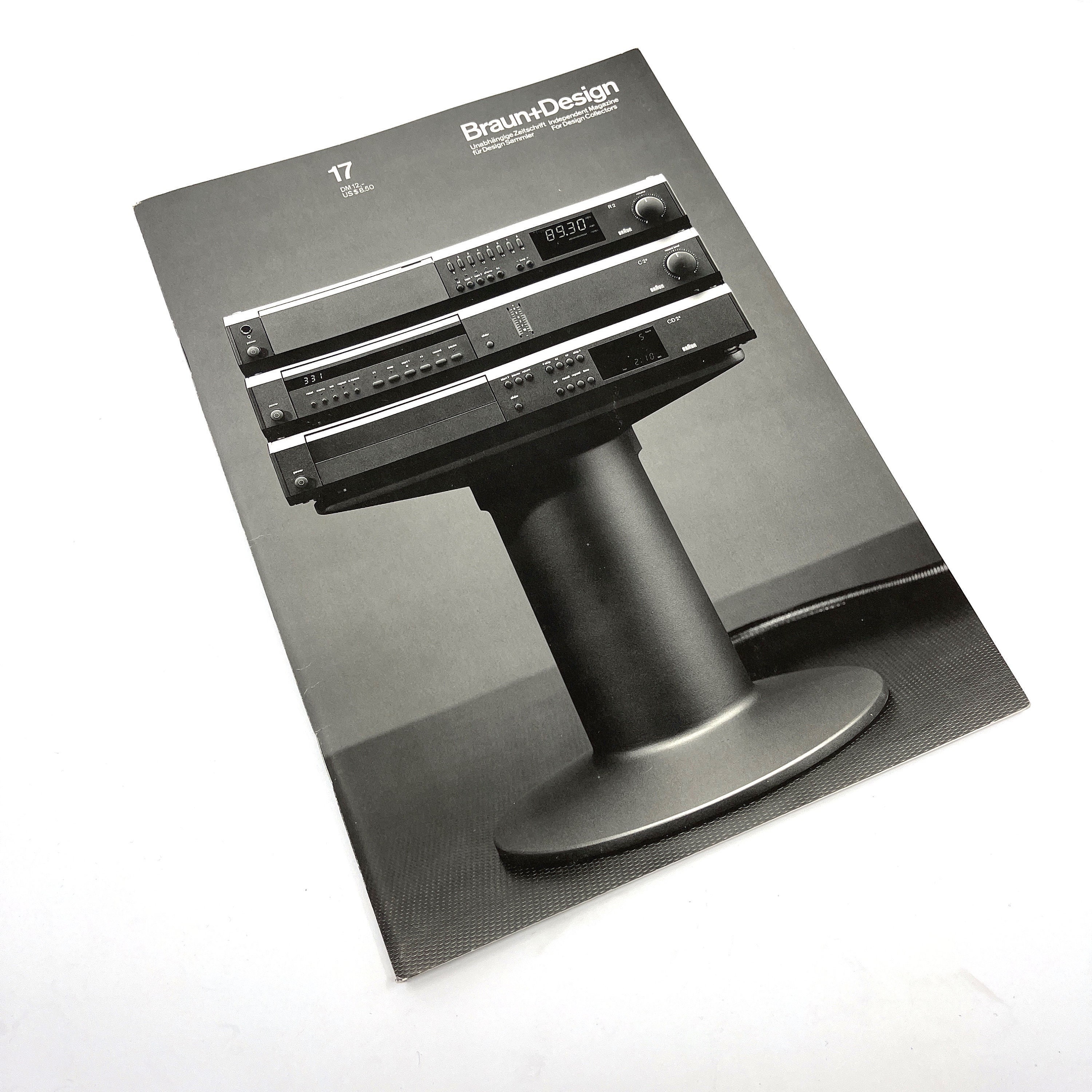Vintage Braun Dieter Rams Graphic Design Braun Magazine Industrial ...
