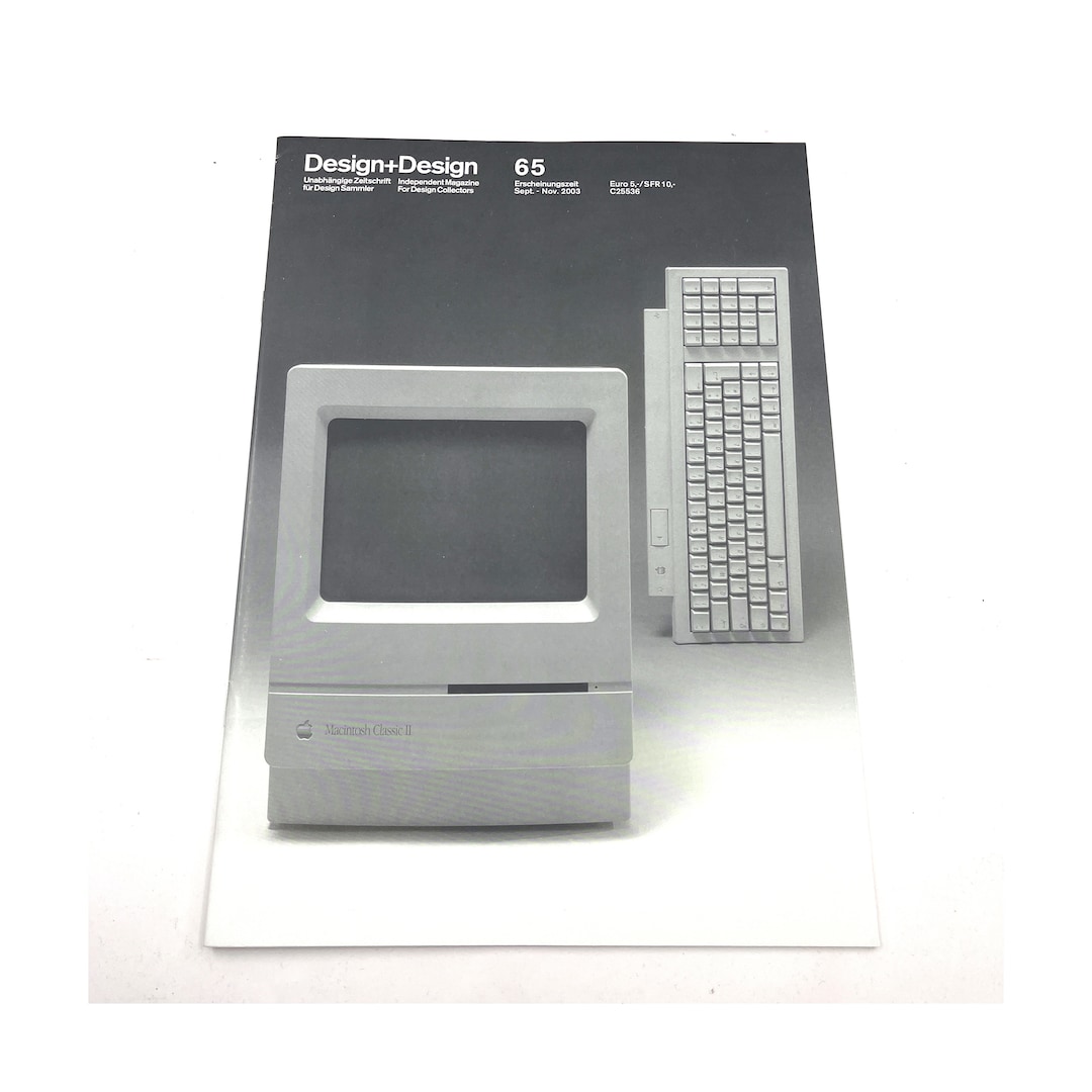 Apple MACINTOSH CLASSIC Ii + BRAUN Watch Aw + Dieter Rams Vintage Braun ...