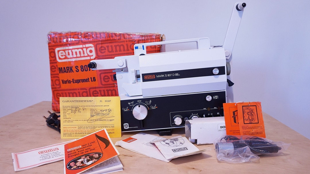 Fullxset Sound Super 8mm Projector Movie Eumig TESTED | FREE Shipping ...