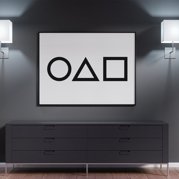 Squids Game Poster - Etsy