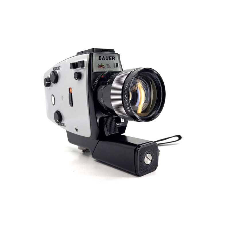 Bauer Super 8 Camera TESTED Film Video Camera Bauer C Royal 10 E Super ...