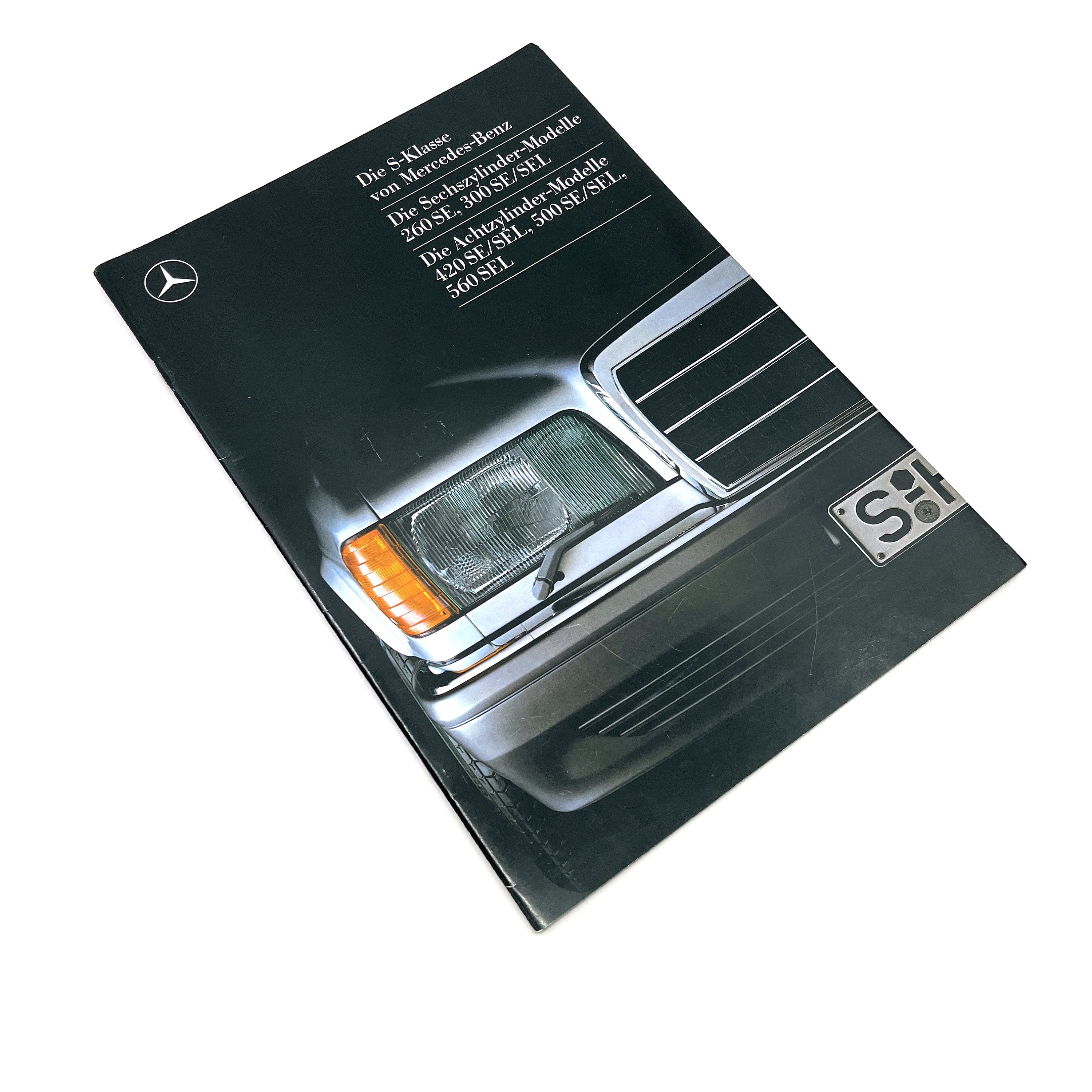 Valentines Gift Mercedes 126 500SE Brochure Original Mercedes W126 ...
