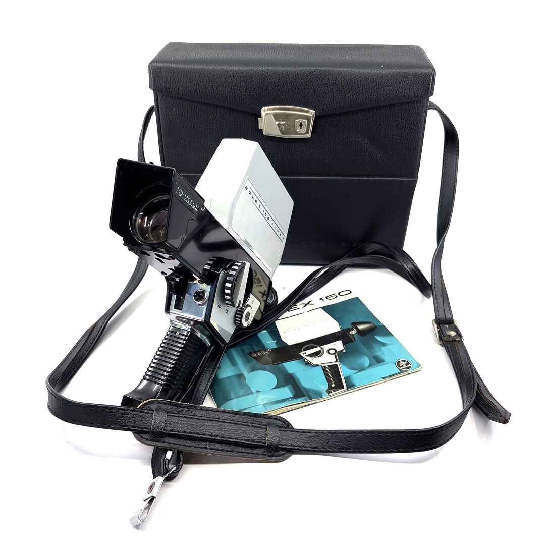 Bolex 150 Super 8 Camera Test Working 8mm Film Camera Working Original ...