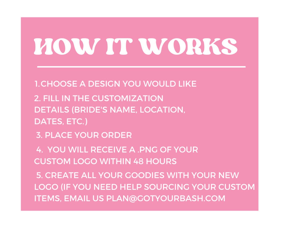 Personalized Bachelorette Party Logo, Custom Bachelorette Logo, Cabo ...