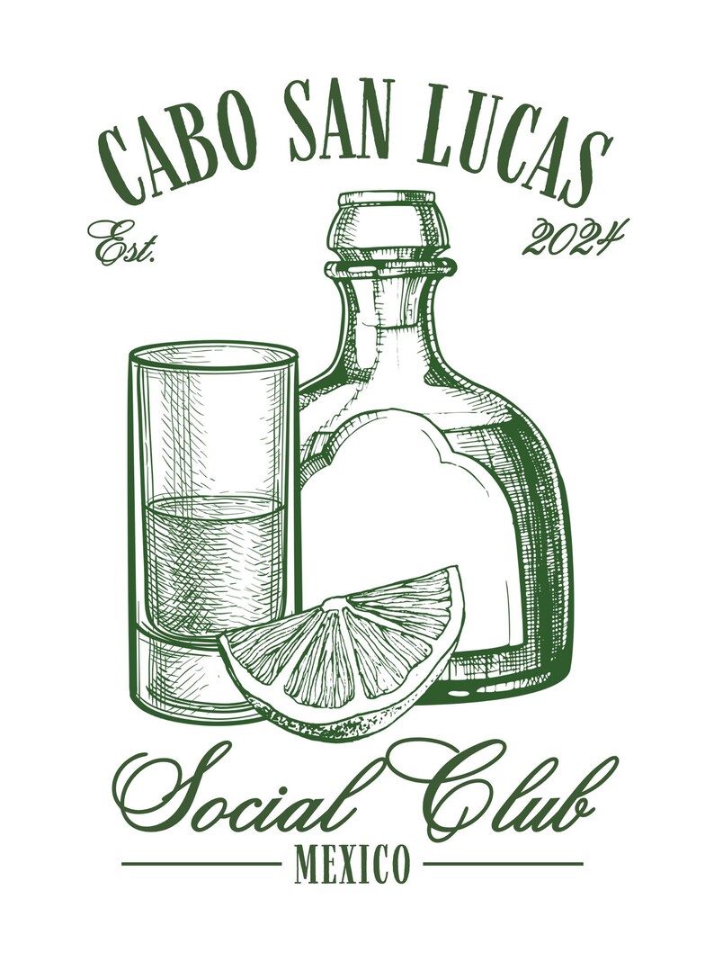 Personalized Bachelorette Party Logo, Custom Bachelorette Logo, Cabo ...