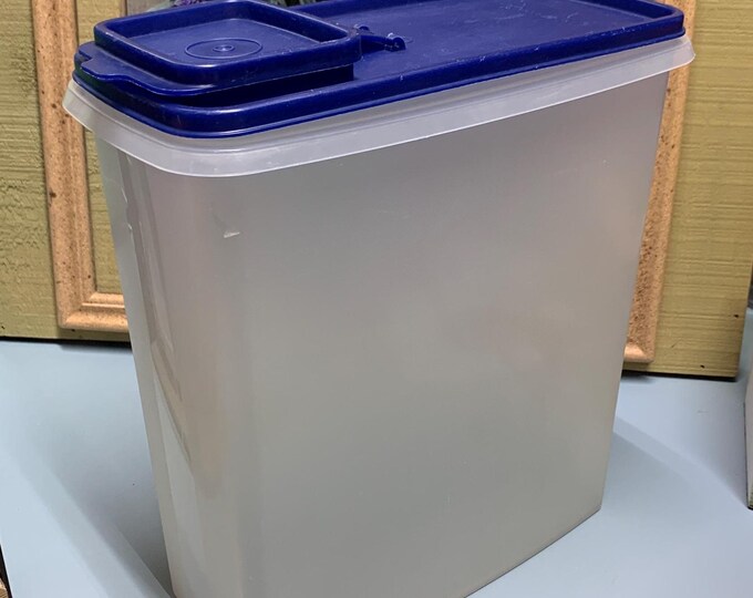 Vintage Tupperware Super Cereal Keeper 20 Cup Storage Container 1588 - Etsy