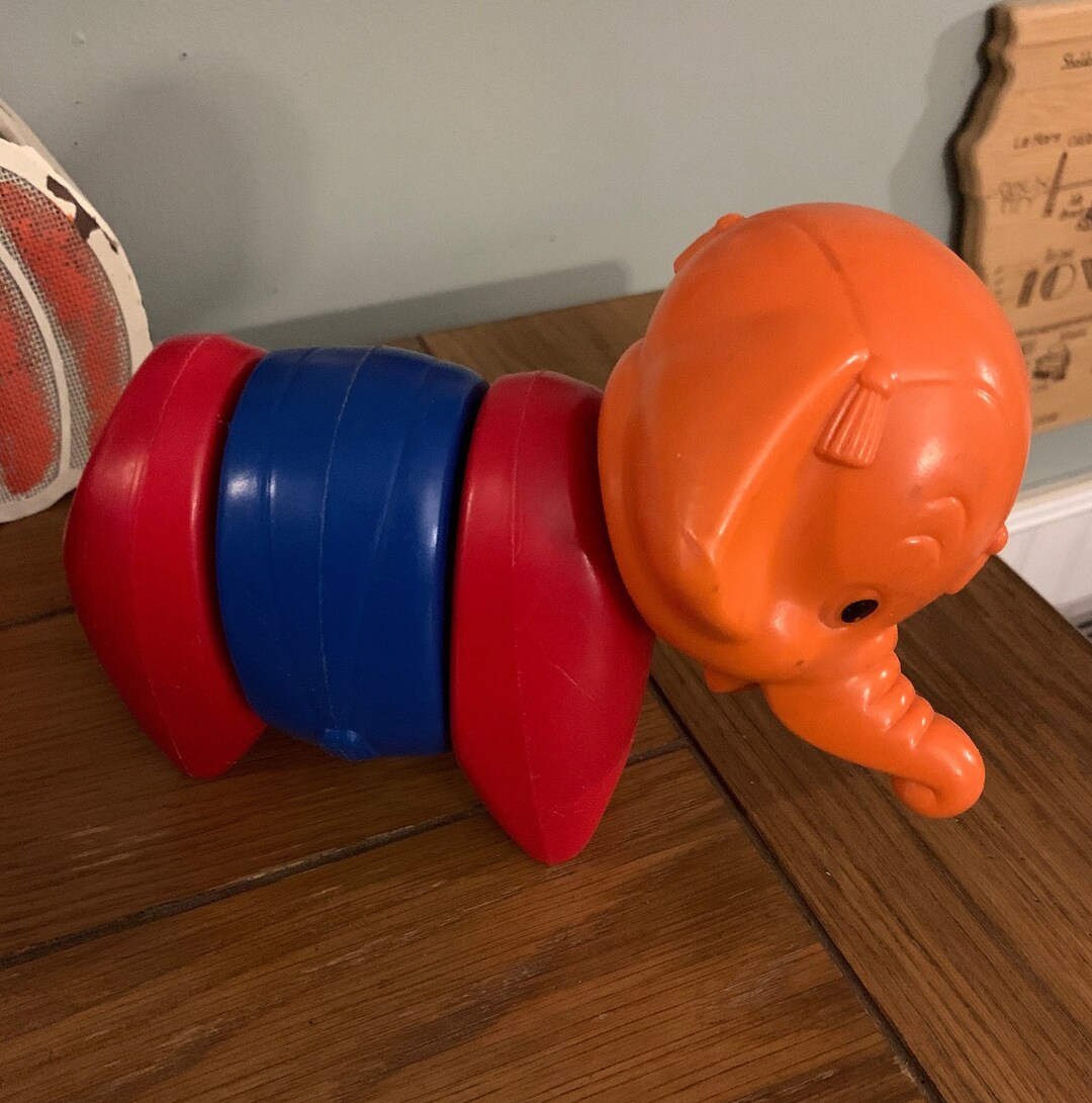 Vintage Tupperware Zoo-it-yourself Elephant - Missing Tail - Etsy