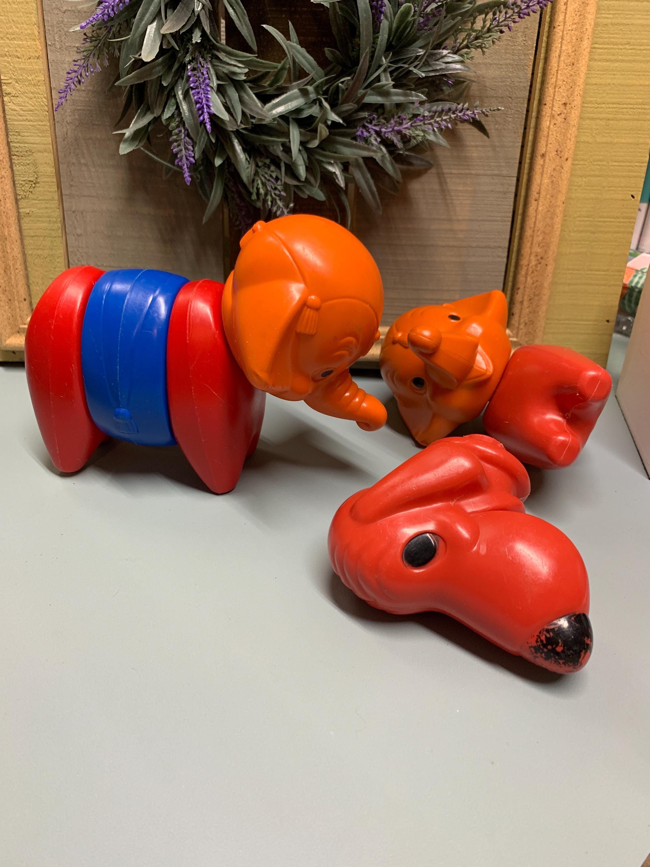 Vintage Tupperware Zoo-it-yourself Elephant - Missing Tail - Etsy