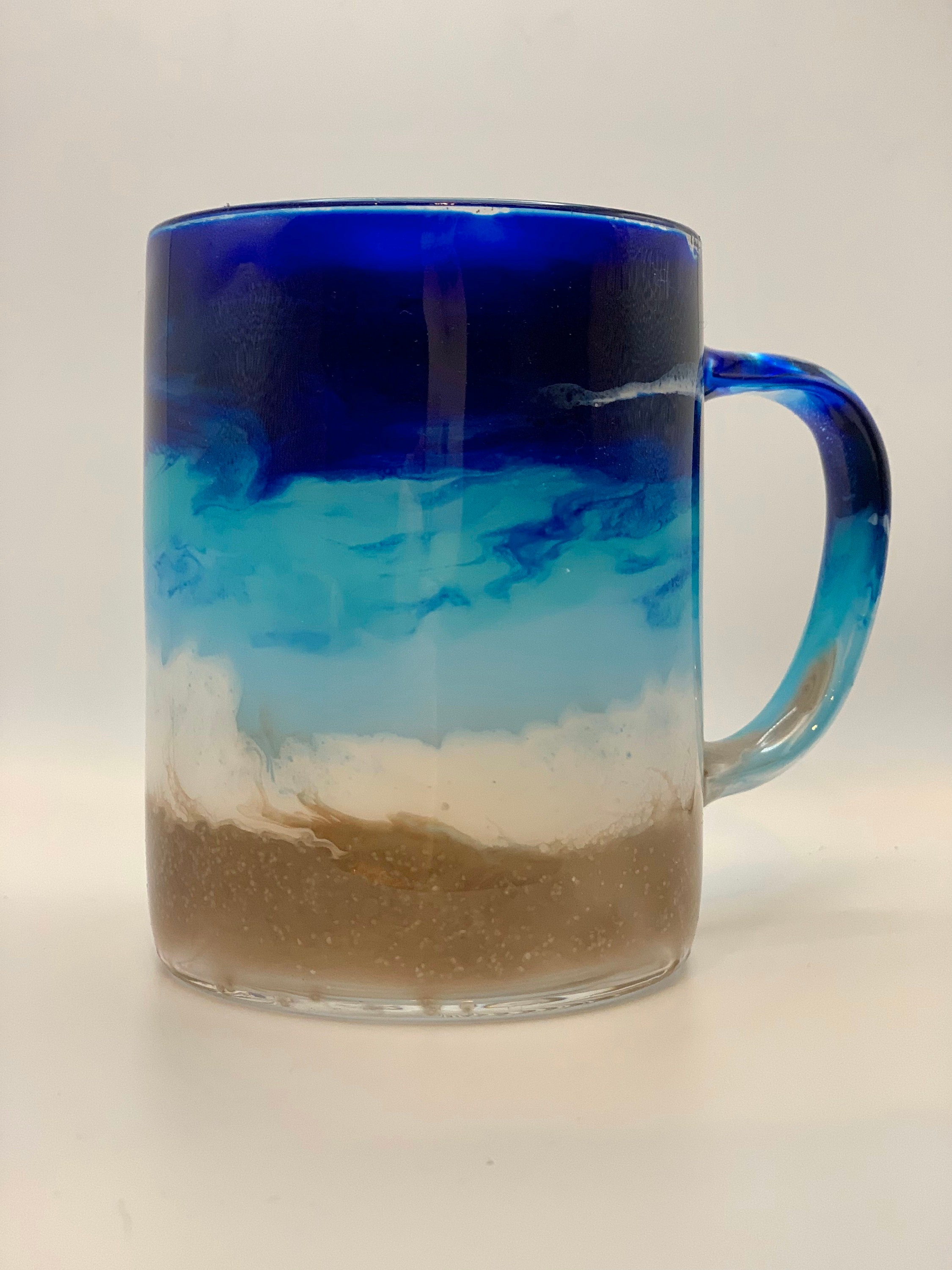 Beach Inspired Coffee Mug, Drinking Glasses, Coffee, Wine, Gifts, Ocean ...