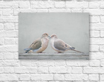 Dove Illustration Poster Bird Wall Art Animal Decor - Etsy