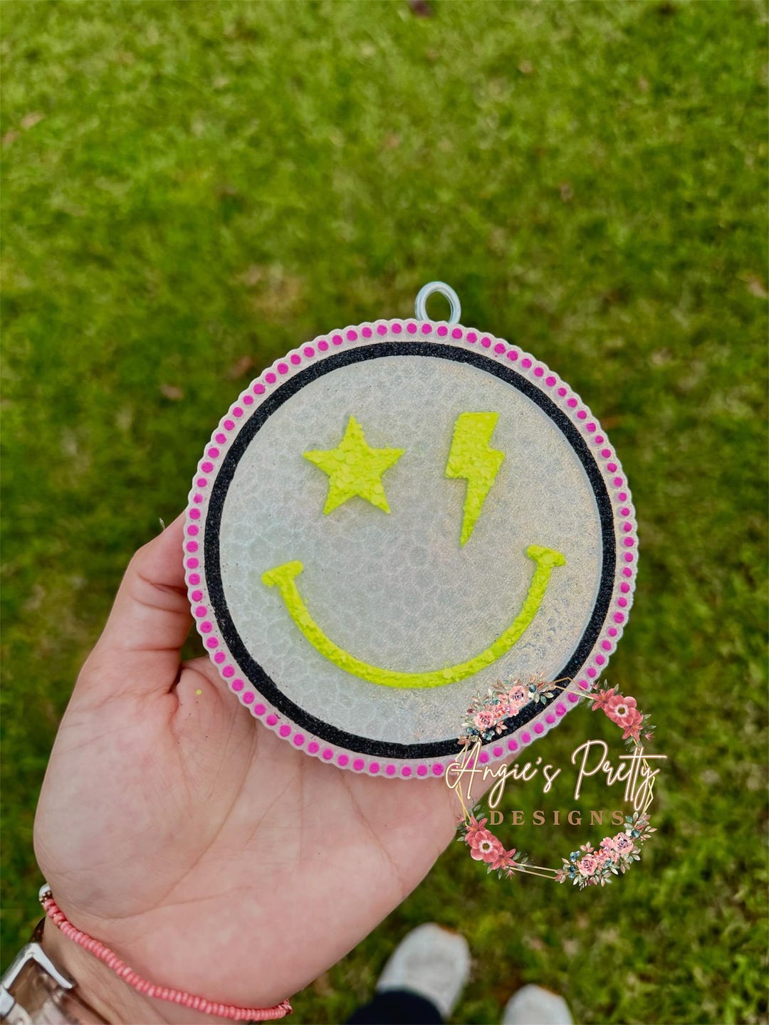 Western Smiley Face Freshie - Etsy