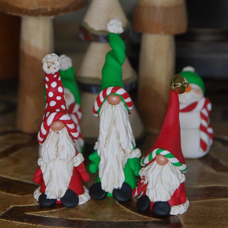 Handmade Ceramic Gnomes - Etsy